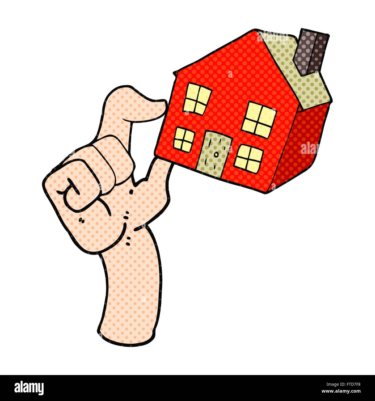 freehand drawn cartoon housing market Stock Vector Image & Art - Alamy