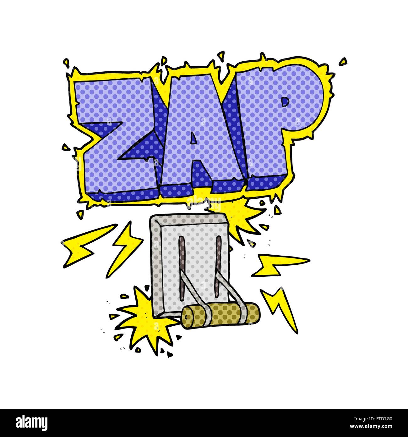 Zapping vector vectors hi-res stock photography and images - Alamy