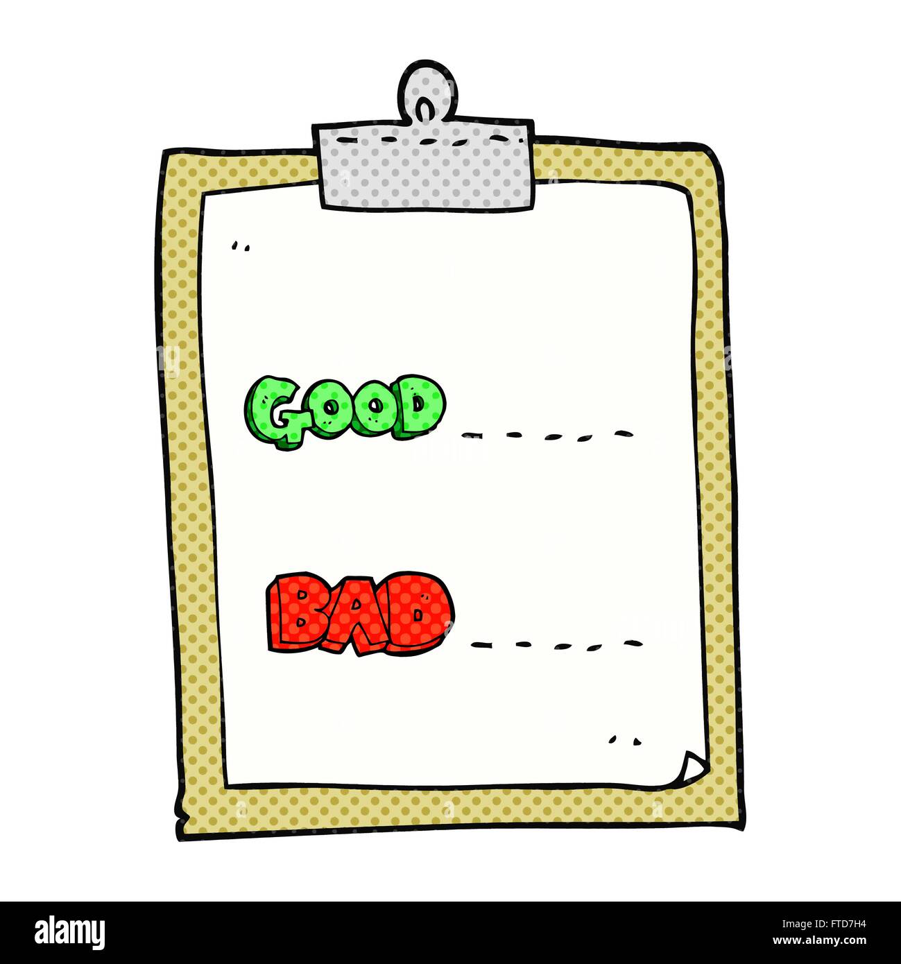 freehand drawn cartoon clipboard Stock Vector Image & Art - Alamy