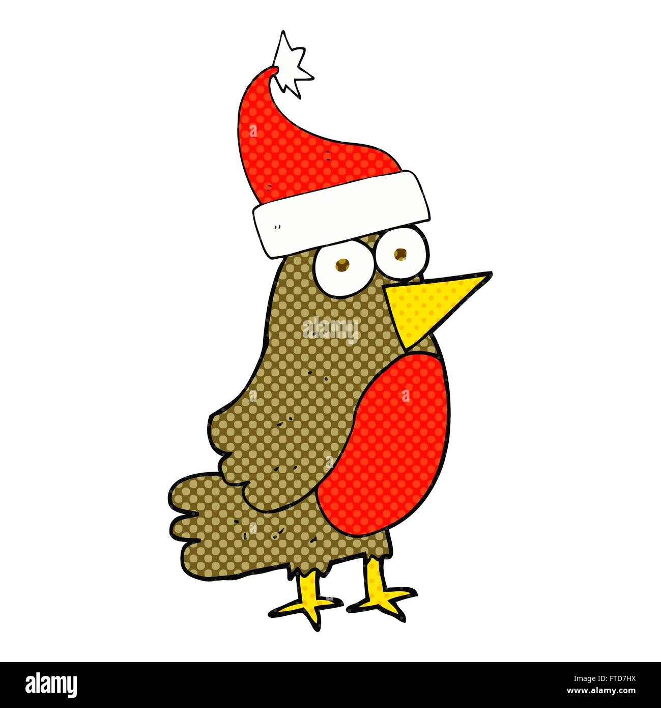 freehand drawn cartoon robin Stock Vector Image & Art - Alamy