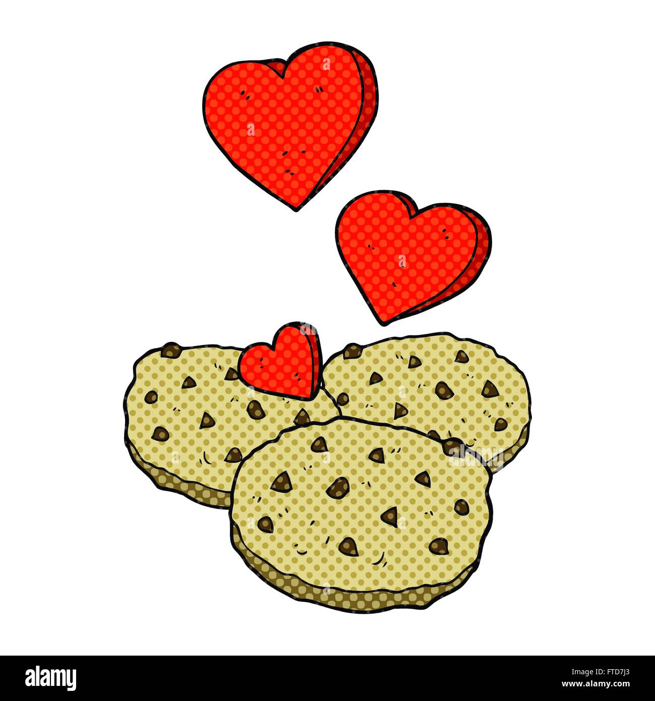 freehand drawn cartoon cookies Stock Vector Image & Art - Alamy