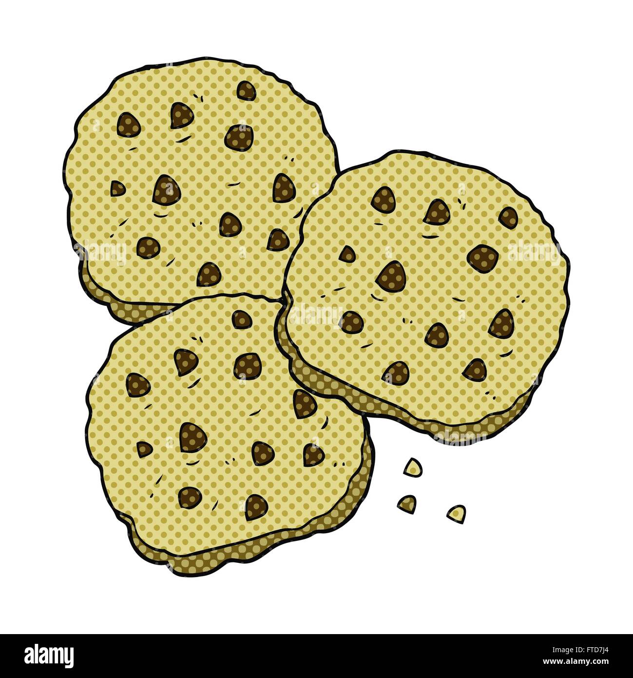 freehand drawn cartoon cookies Stock Vector Image & Art - Alamy