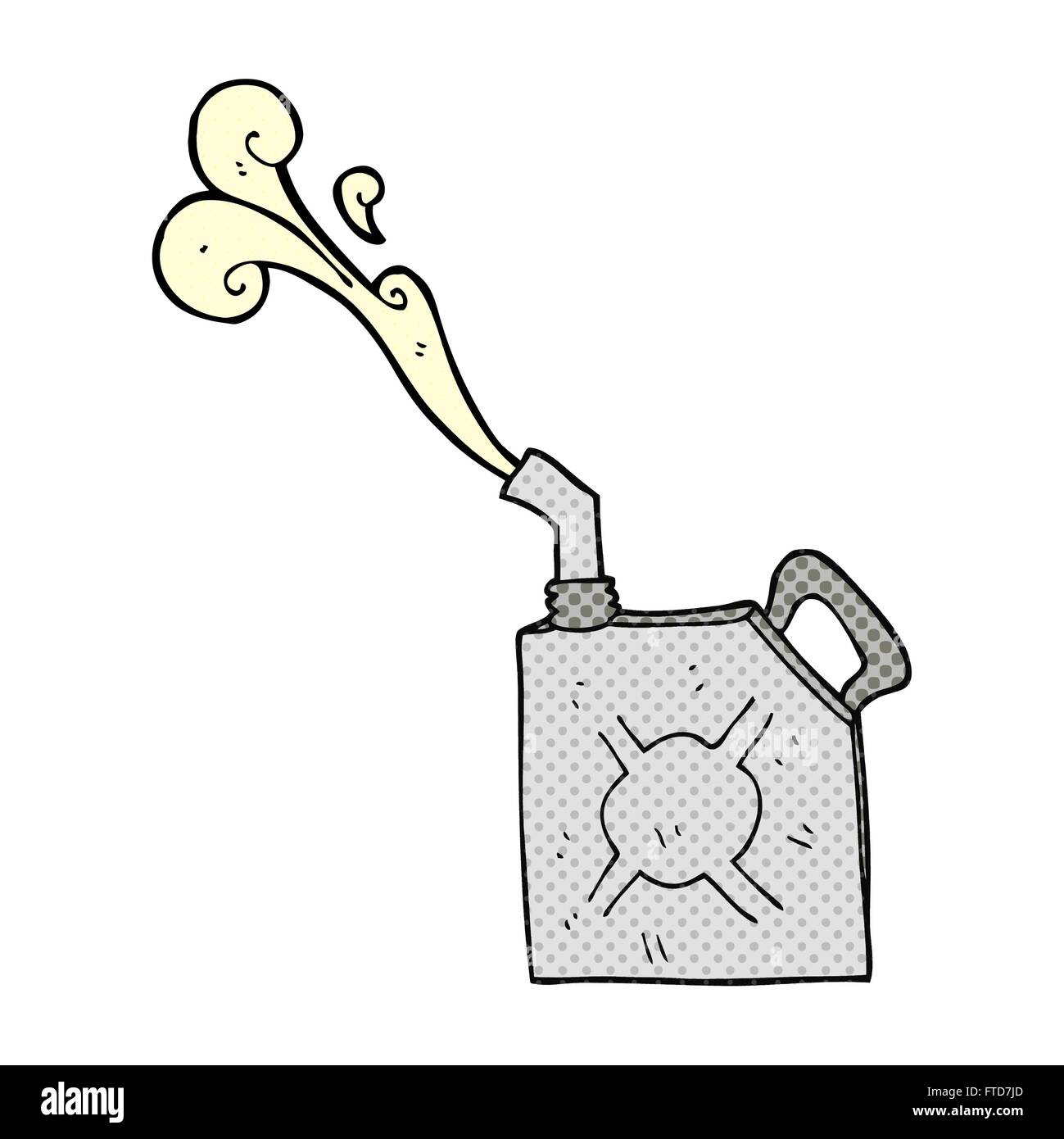 freehand drawn cartoon fuel can Stock Vector Image & Art - Alamy