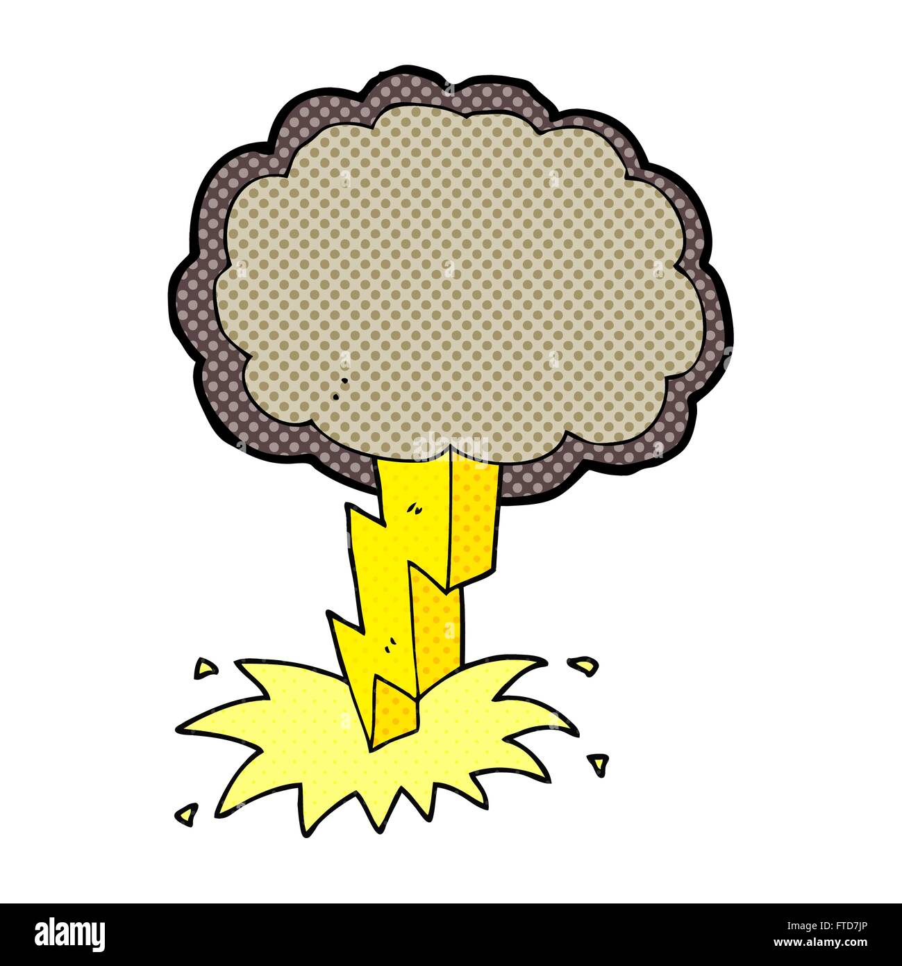 freehand drawn cartoon lightning bolt Stock Vector Image & Art - Alamy