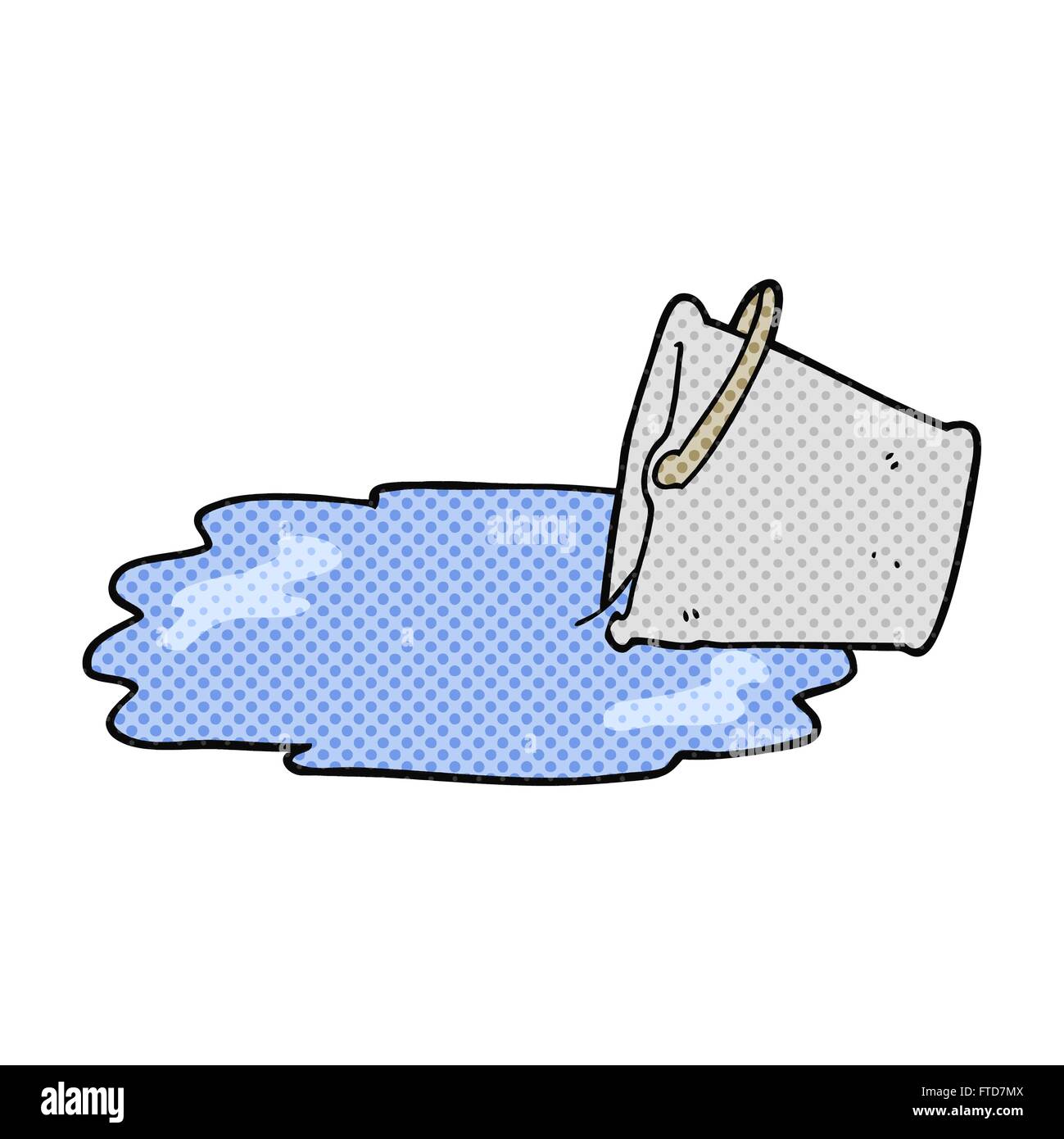 freehand drawn cartoon bucket Stock Vector Image & Art - Alamy