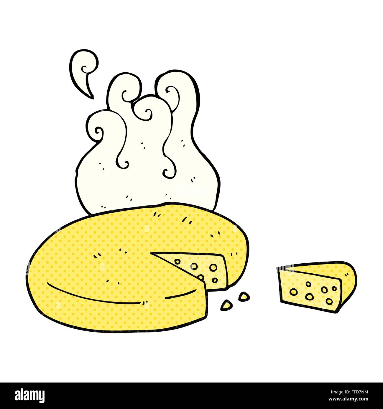 freehand drawn cartoon cheese Stock Vector Image & Art - Alamy