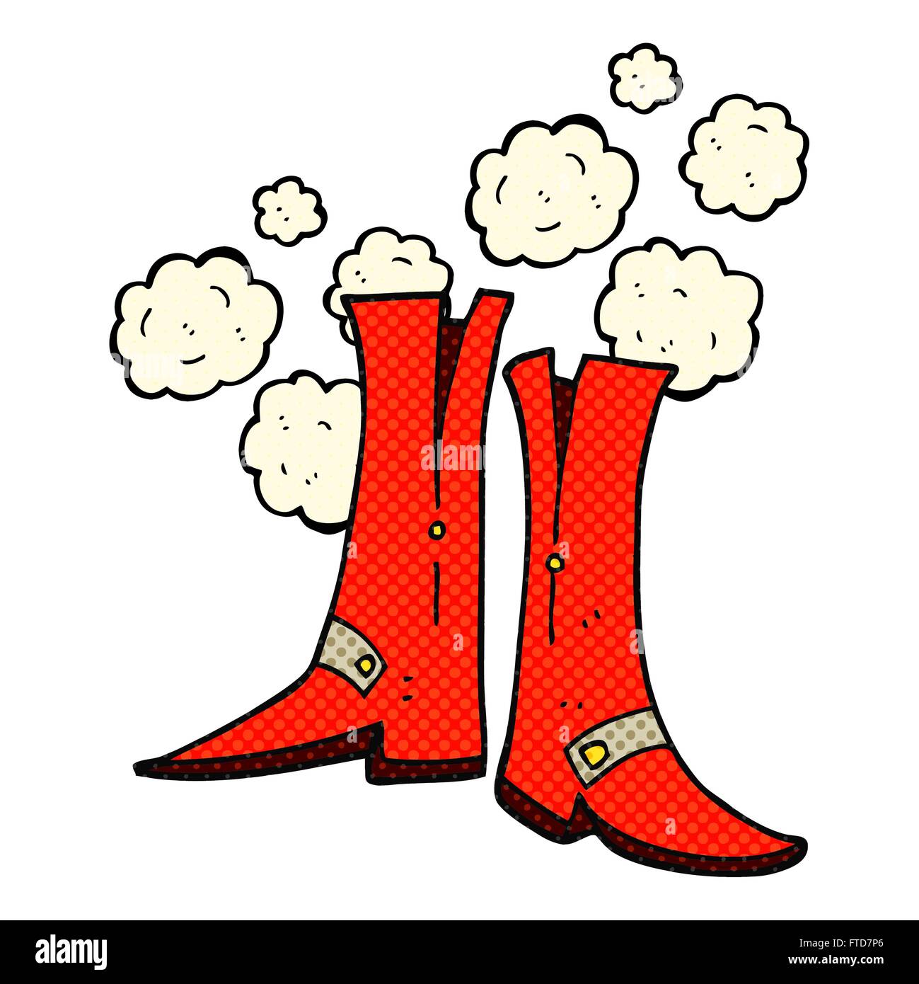 Freehand drawn cartoon boots hi-res stock photography and images - Alamy