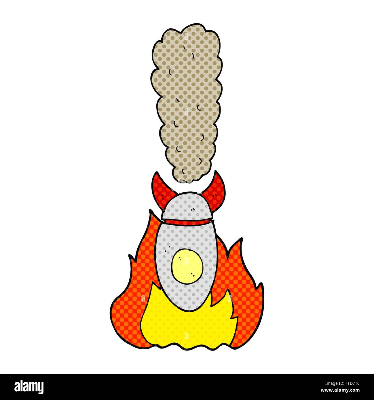 freehand drawn cartoon falling bomb Stock Vector Image & Art - Alamy