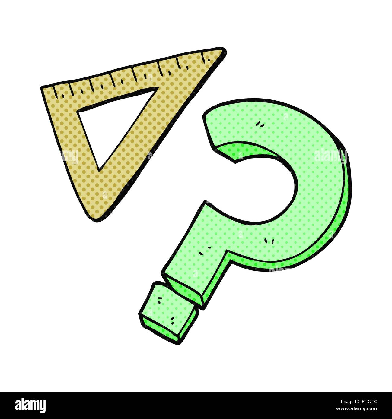 freehand drawn cartoon set square Stock Vector Image & Art - Alamy