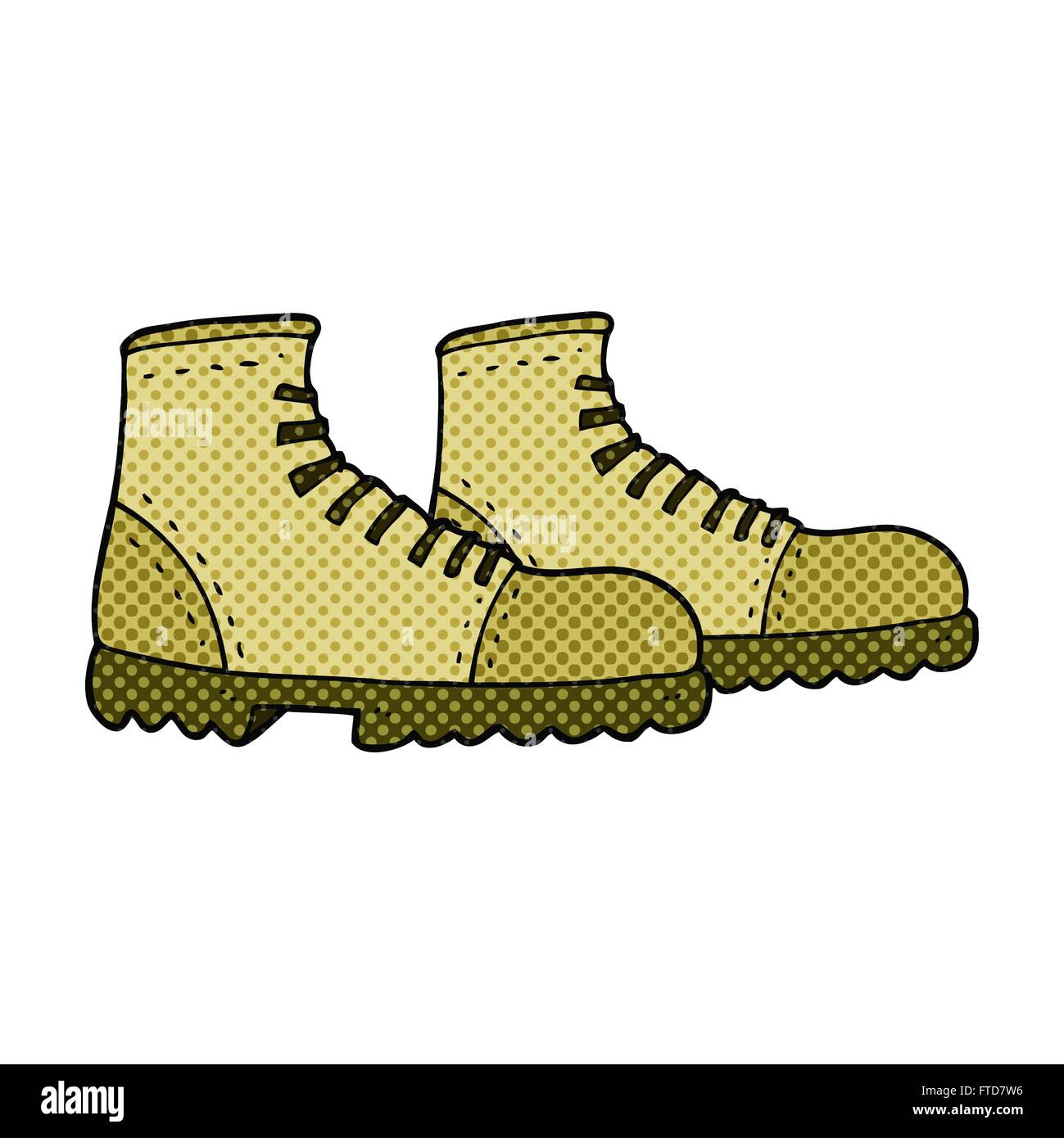 Freehand drawn cartoon boots hi-res stock photography and images - Alamy
