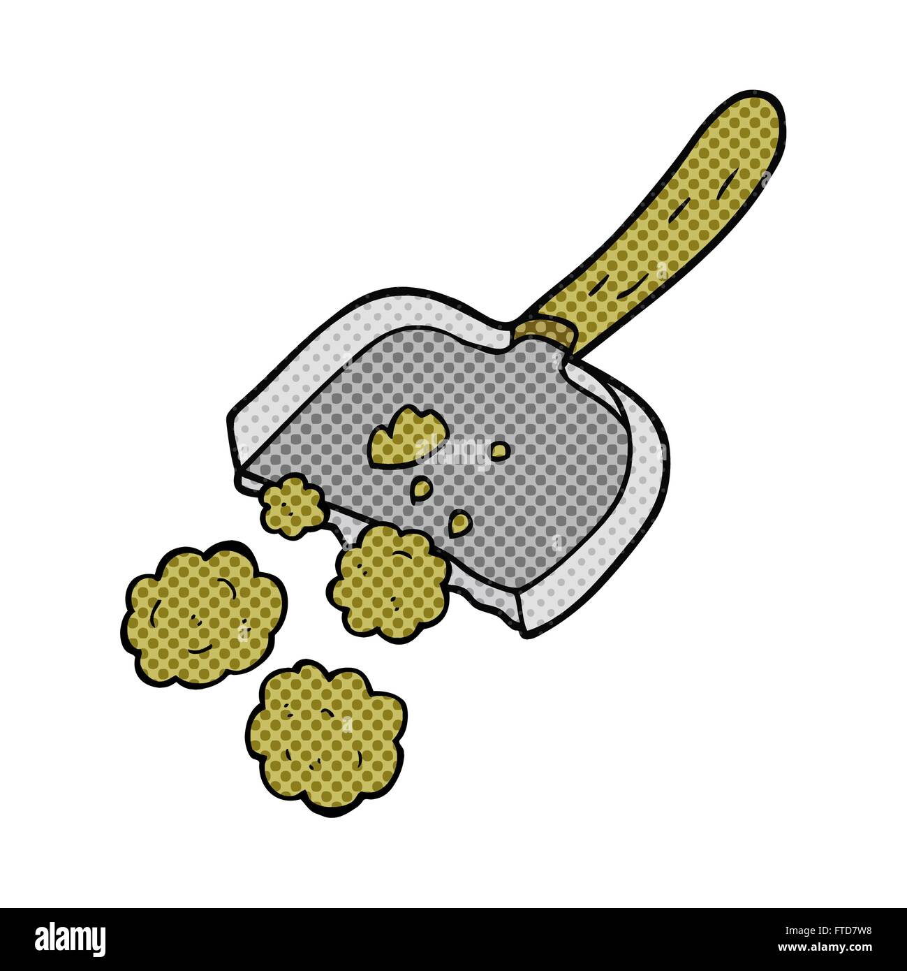 freehand drawn cartoon dust pan Stock Vector Image & Art - Alamy