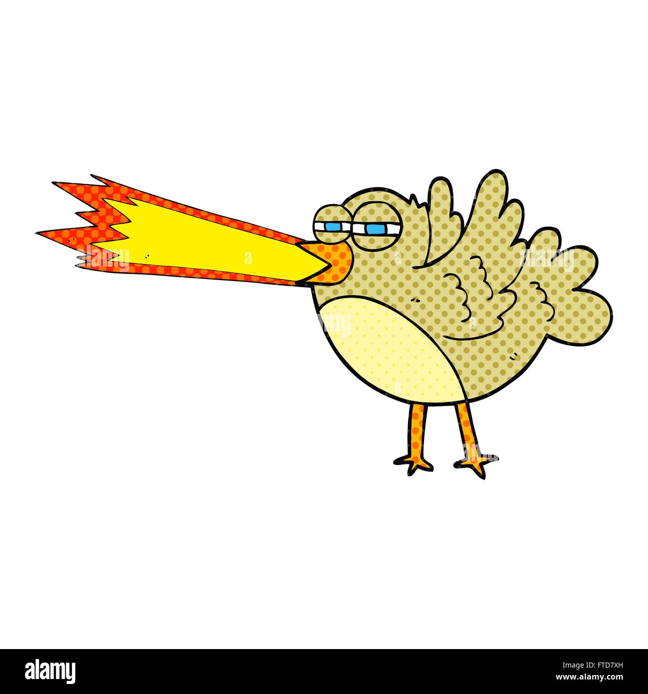 freehand drawn cartoon bird Stock Vector Image & Art - Alamy