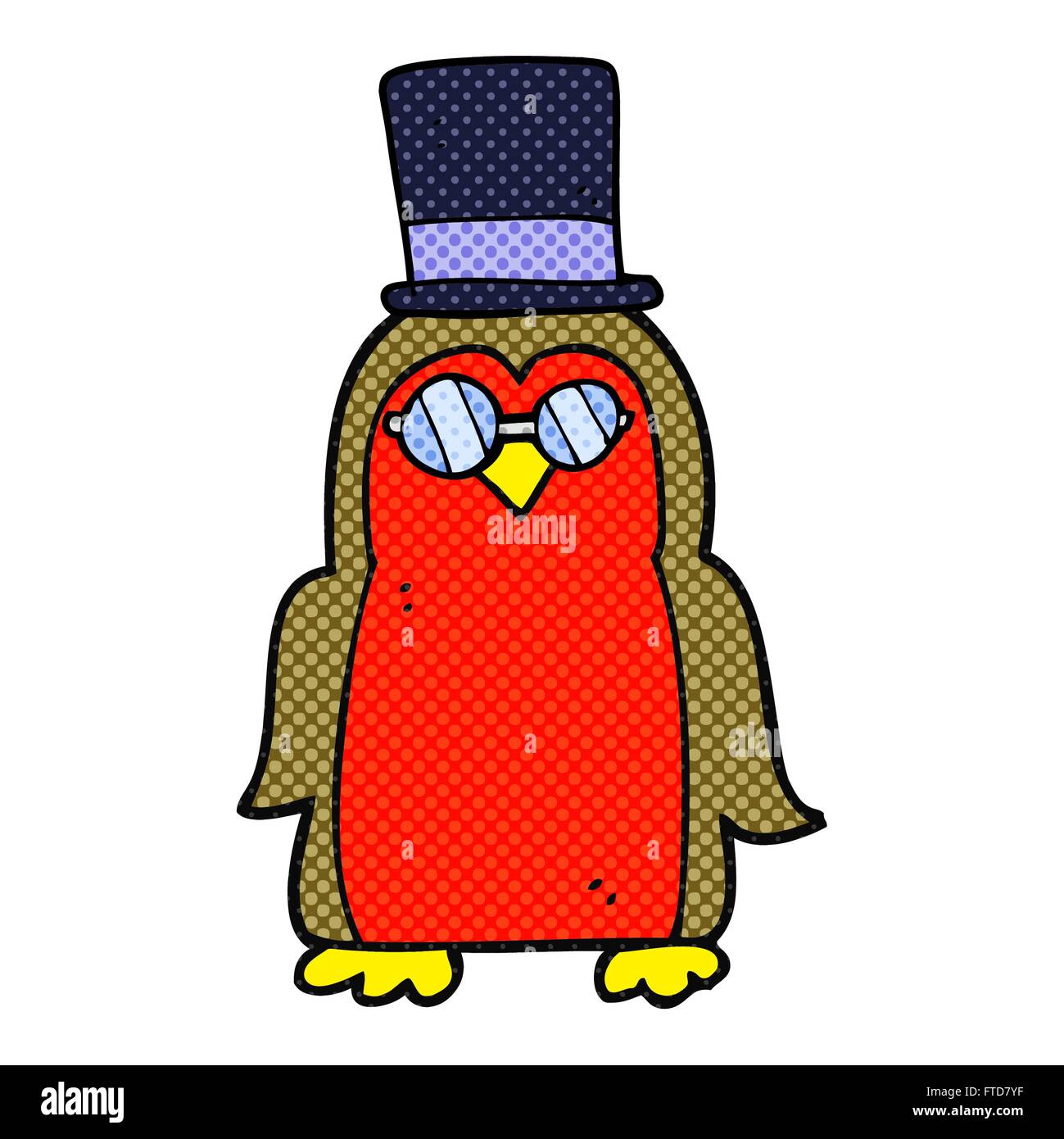 freehand drawn cartoon robin Stock Vector Image & Art - Alamy
