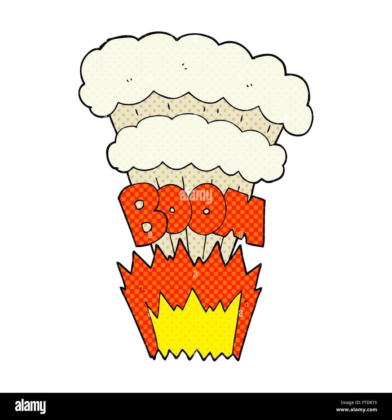 freehand drawn cartoon explosion Stock Vector Image & Art - Alamy