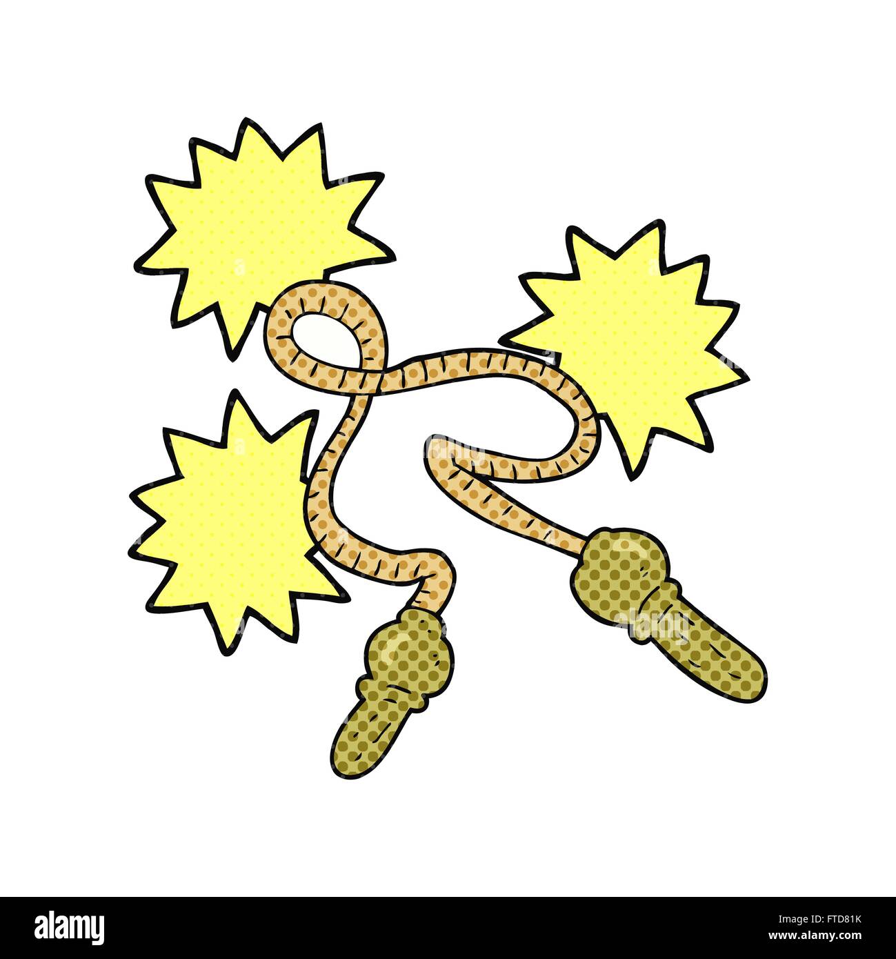 freehand drawn cartoon skipping rope Stock Vector Image & Art - Alamy
