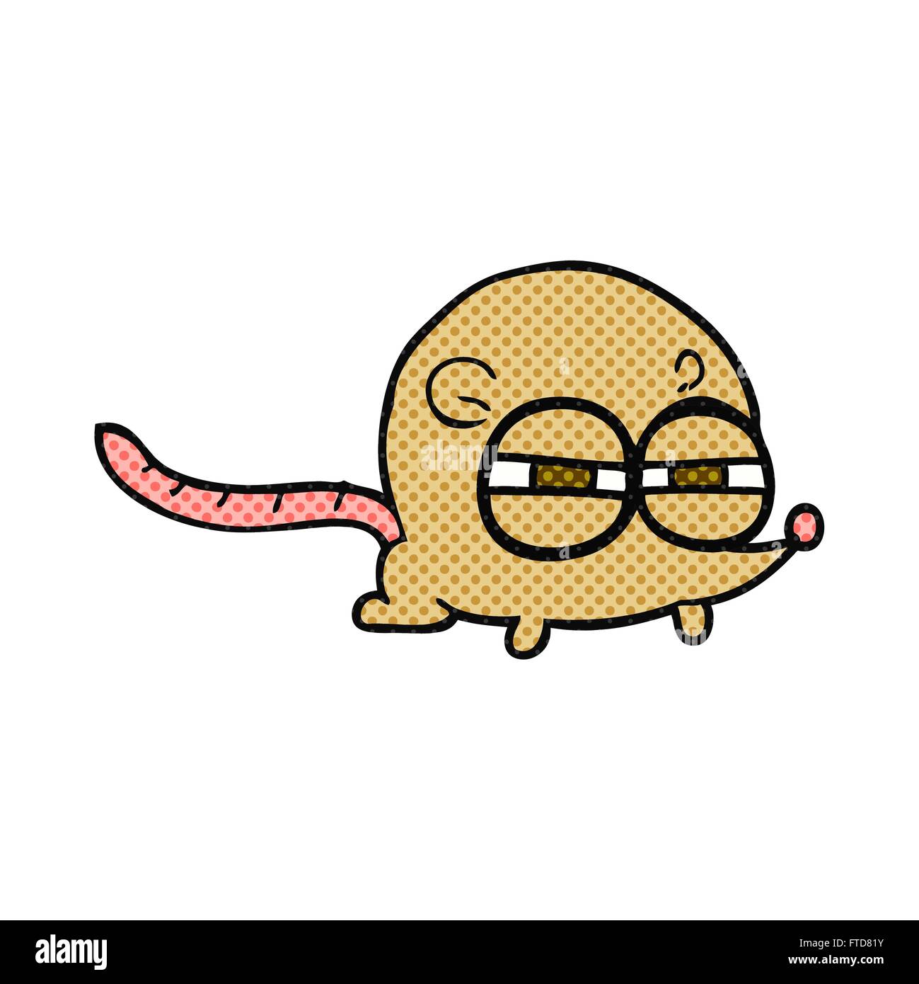 freehand drawn cartoon evil mouse Stock Vector Image & Art - Alamy