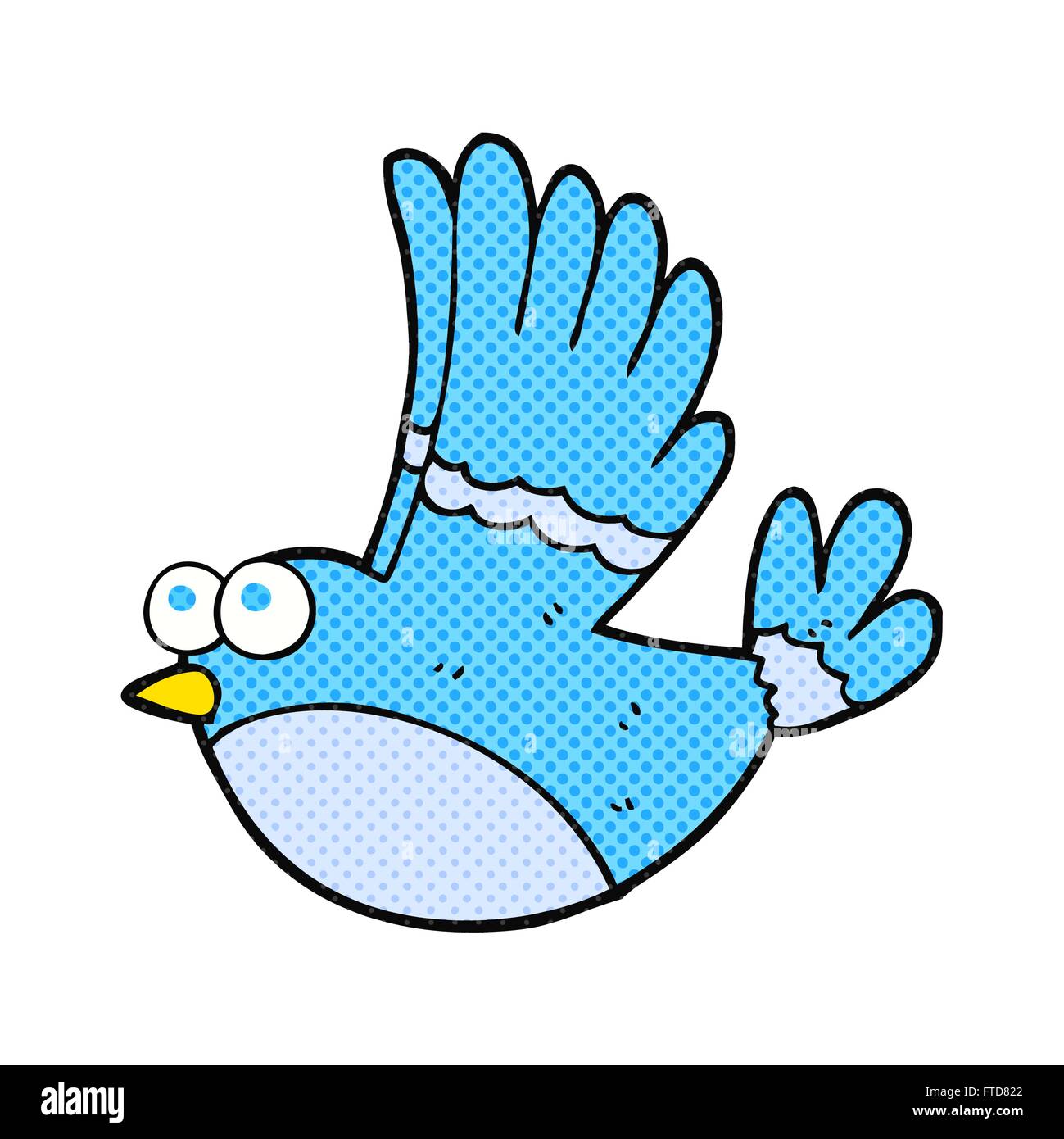 freehand drawn cartoon flying bird Stock Vector Image & Art - Alamy