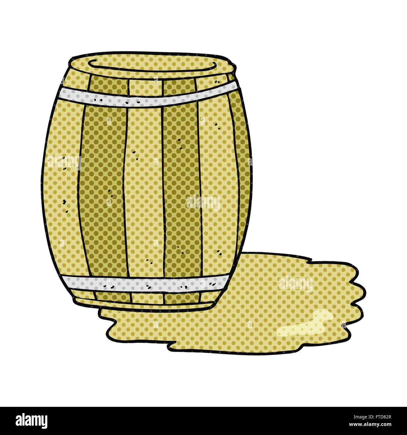 freehand drawn cartoon barrel; beer Stock Vector Image & Art - Alamy