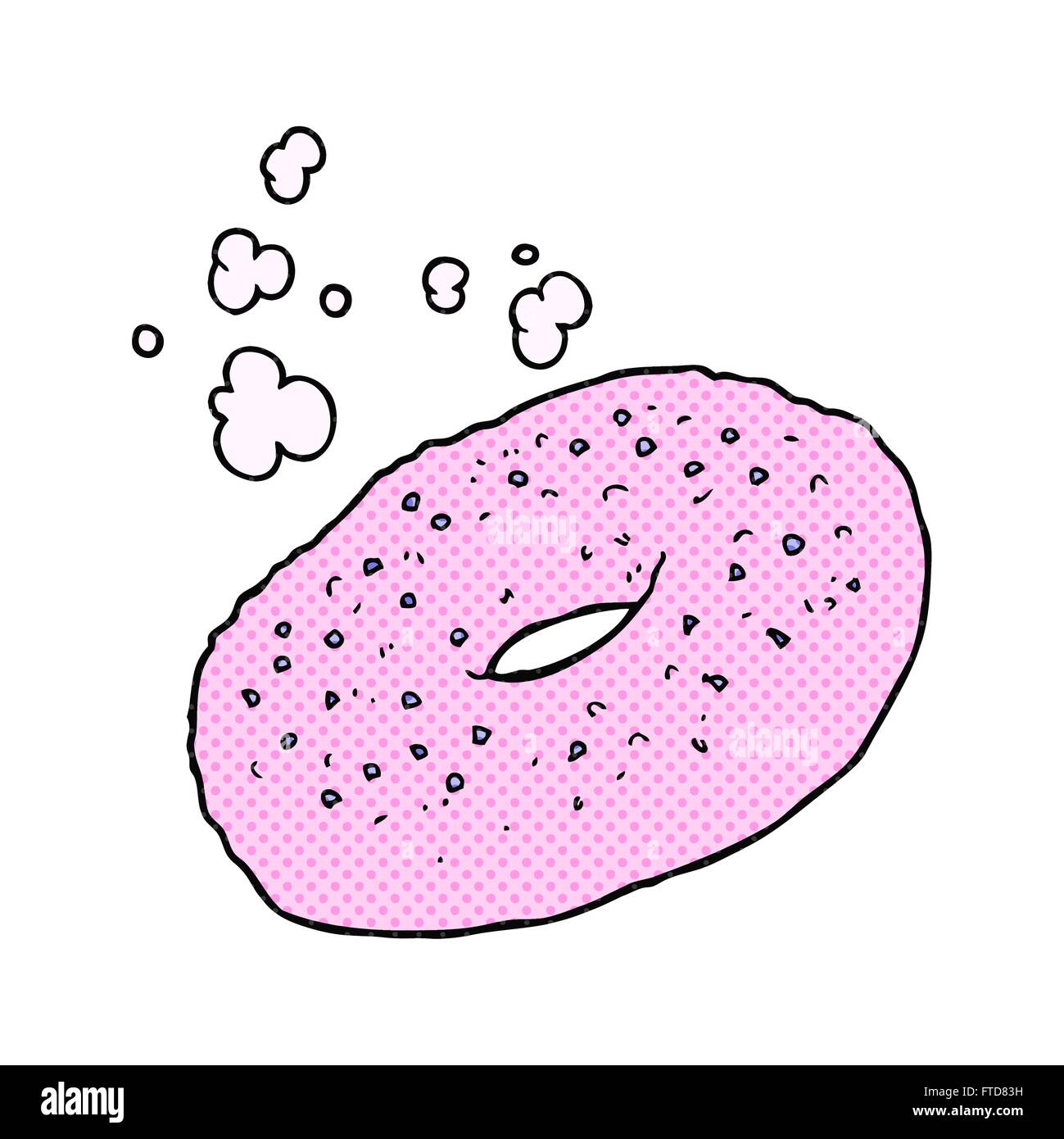freehand drawn cartoon bagel Stock Vector Image & Art - Alamy