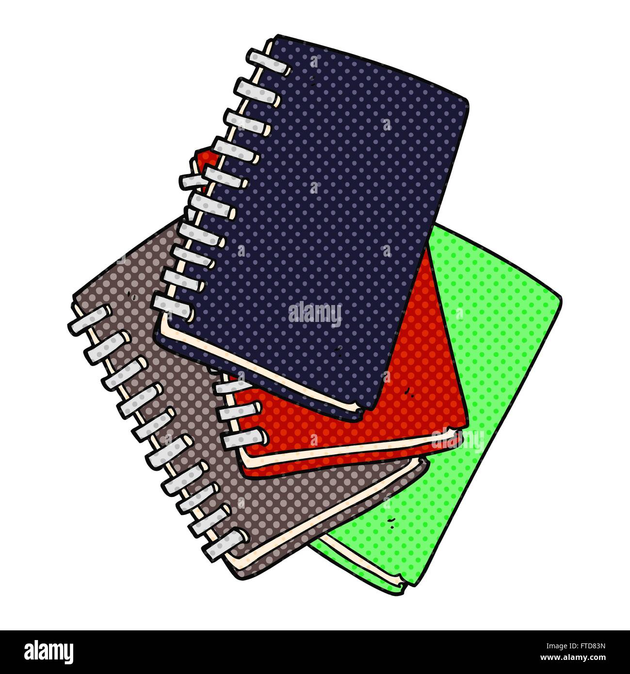freehand drawn cartoon note book Stock Vector Image & Art - Alamy