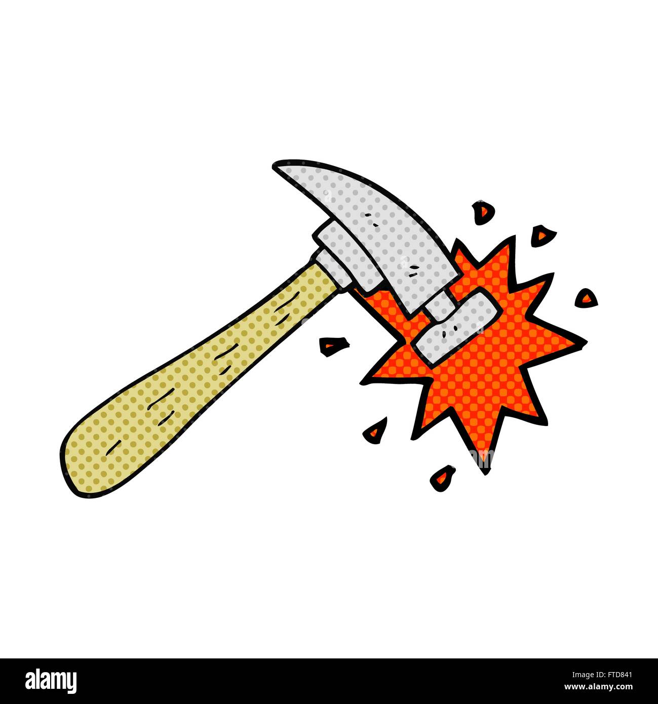 freehand drawn cartoon hammer Stock Vector Image & Art - Alamy