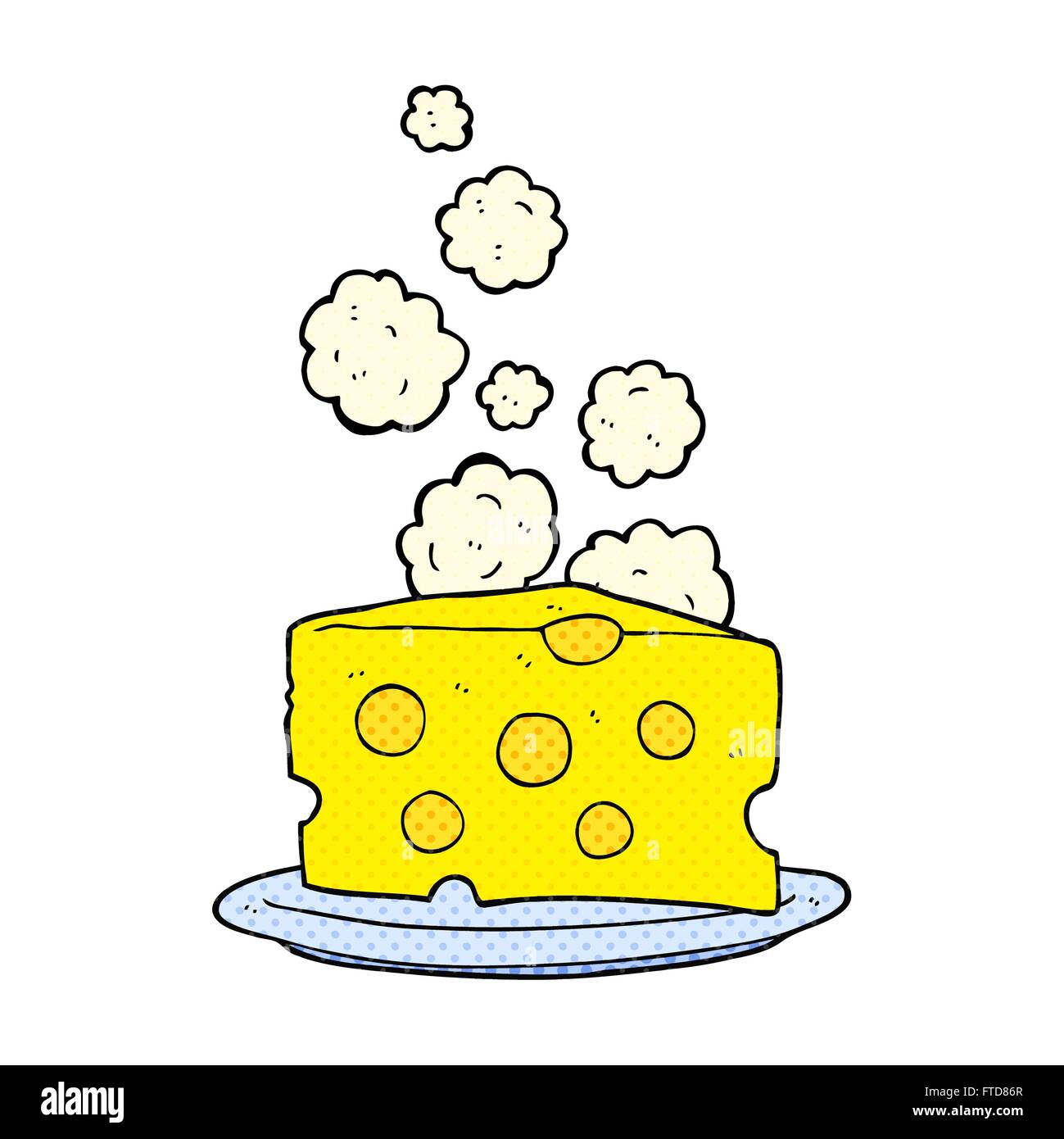 freehand drawn cartoon cheese Stock Vector Image & Art - Alamy