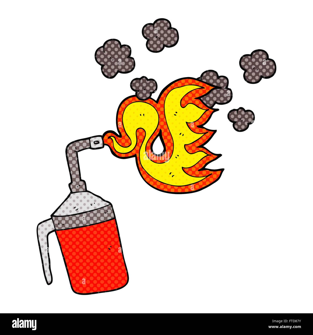 Blow torch Stock Vector Images - Alamy