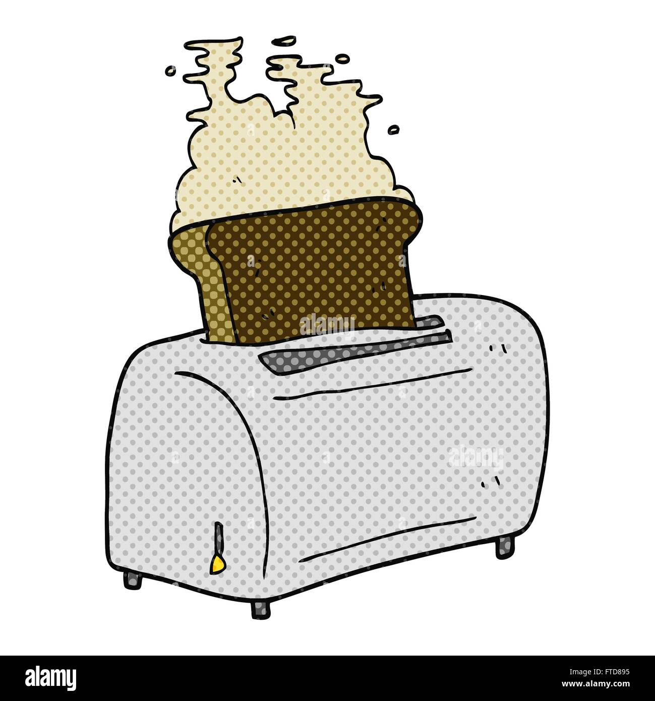 Freehand drawn cartoon toast hi-res stock photography and images - Alamy