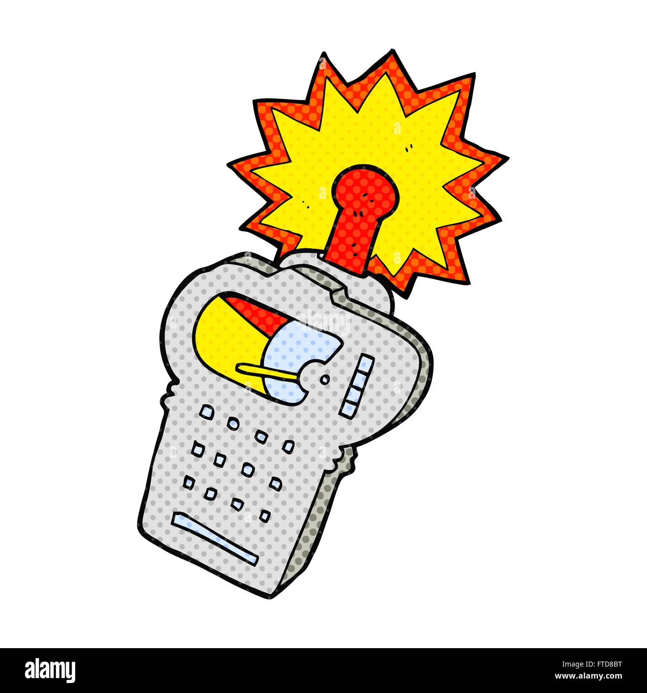 freehand drawn cartoon scientific device Stock Vector Image & Art - Alamy