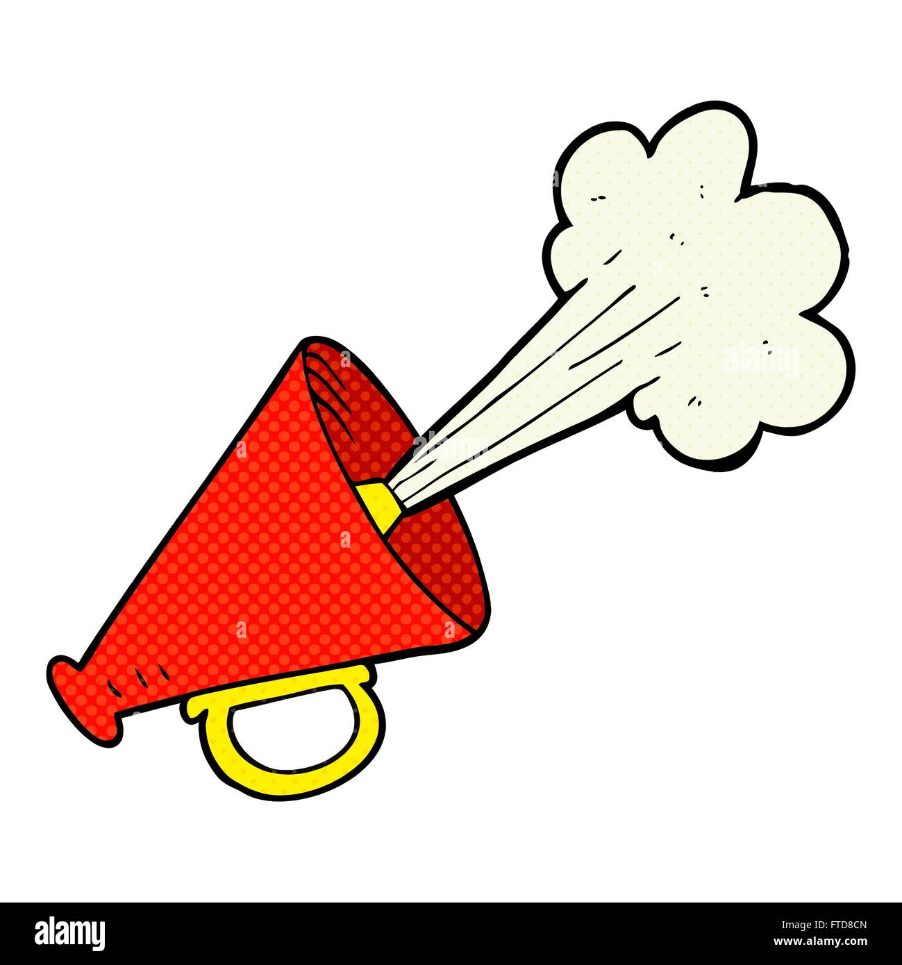 freehand drawn cartoon loudhailer Stock Vector Image & Art - Alamy