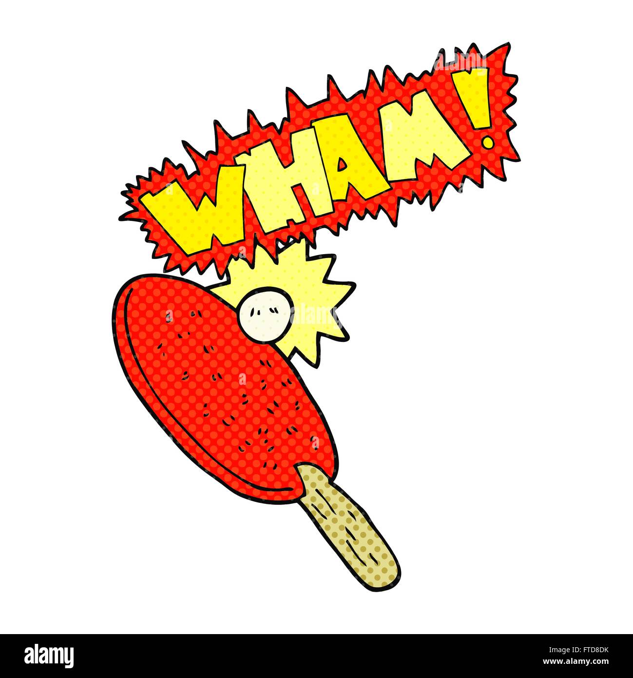 freehand drawn cartoon table tennis bat Stock Vector Image & Art - Alamy