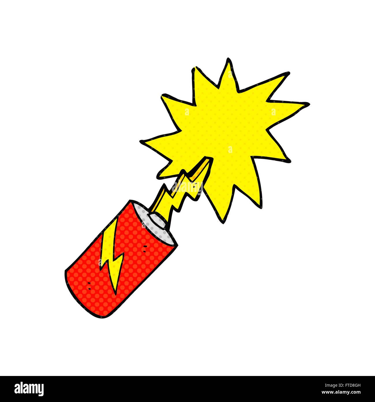 freehand drawn cartoon battery Stock Vector Image & Art - Alamy