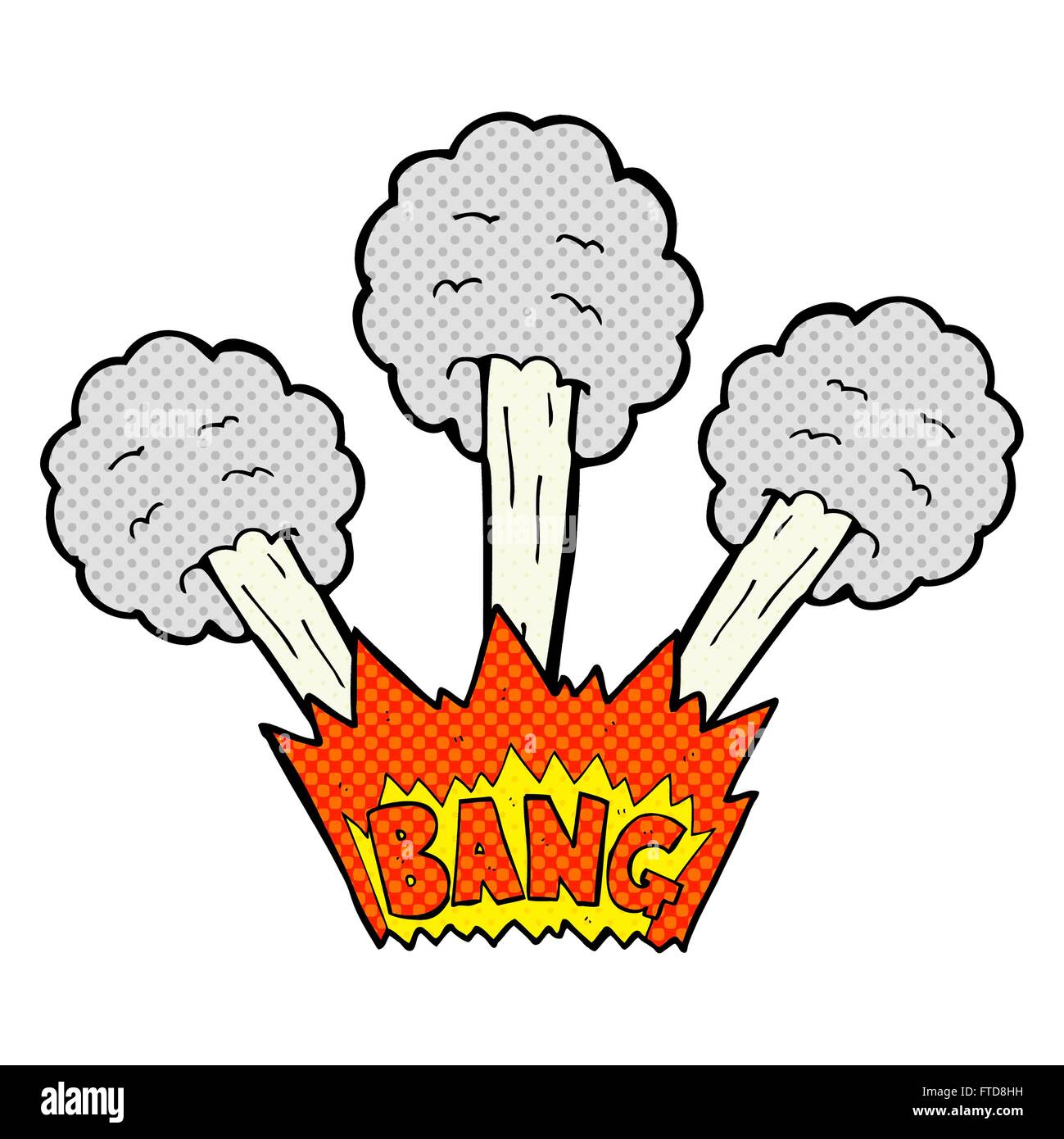 freehand drawn cartoon explosion Stock Vector Image & Art - Alamy