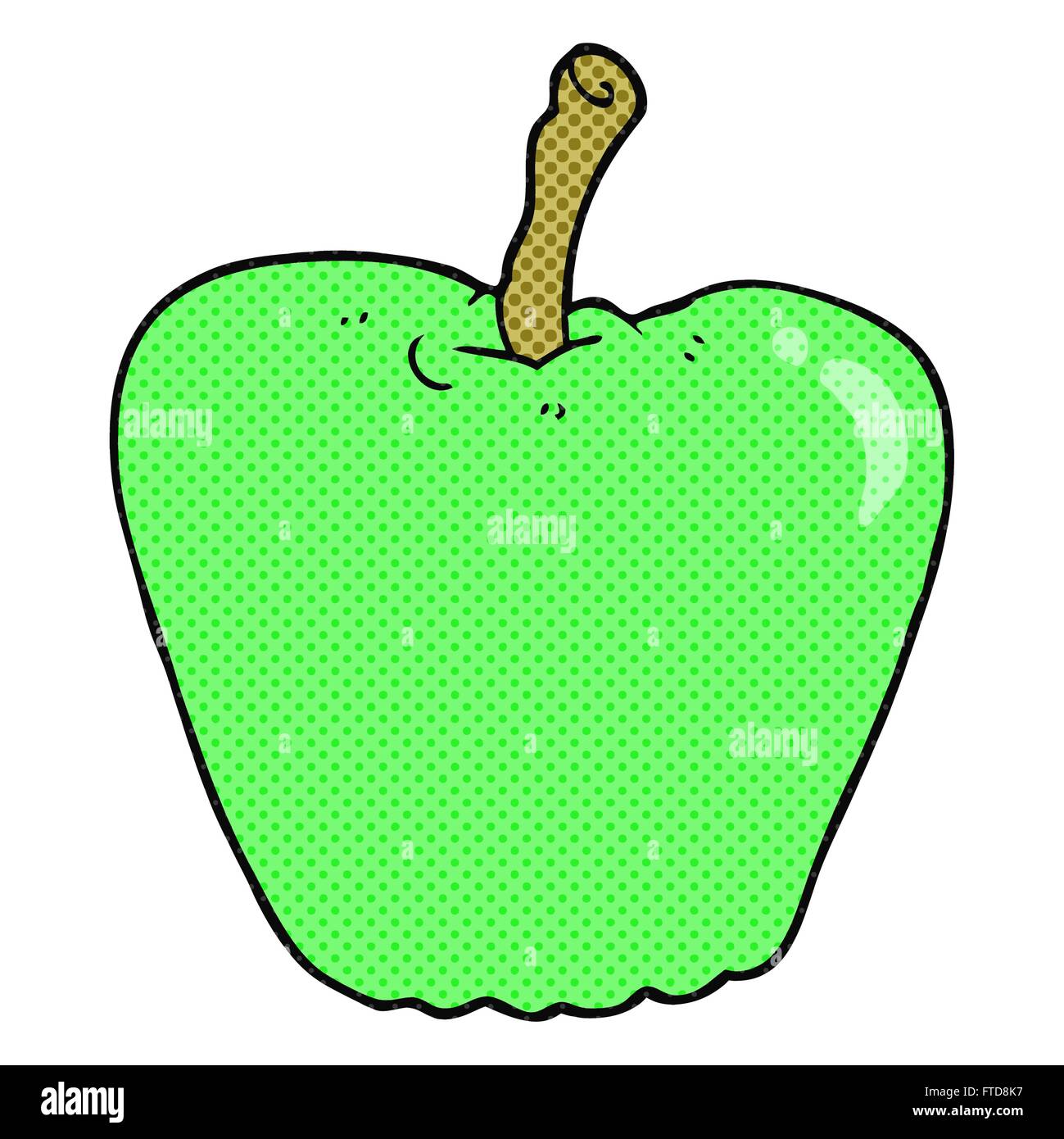 freehand drawn cartoon grinning apple Stock Vector Image & Art - Alamy