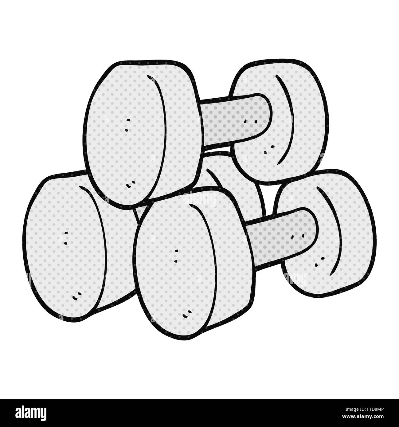 Dumbbells doodle drawing hi-res stock photography and images - Alamy