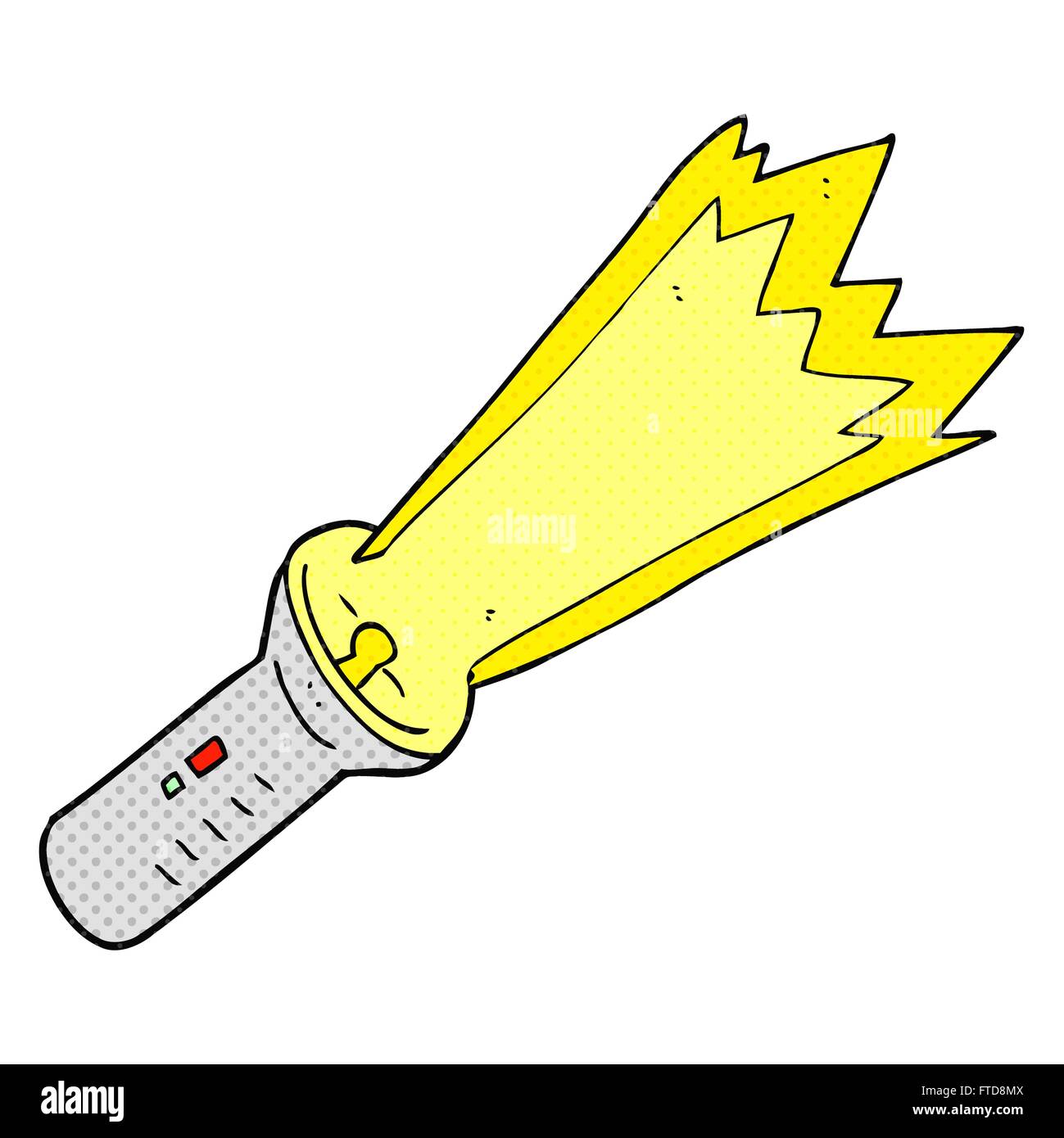 freehand drawn cartoon torch Stock Vector Image & Art - Alamy