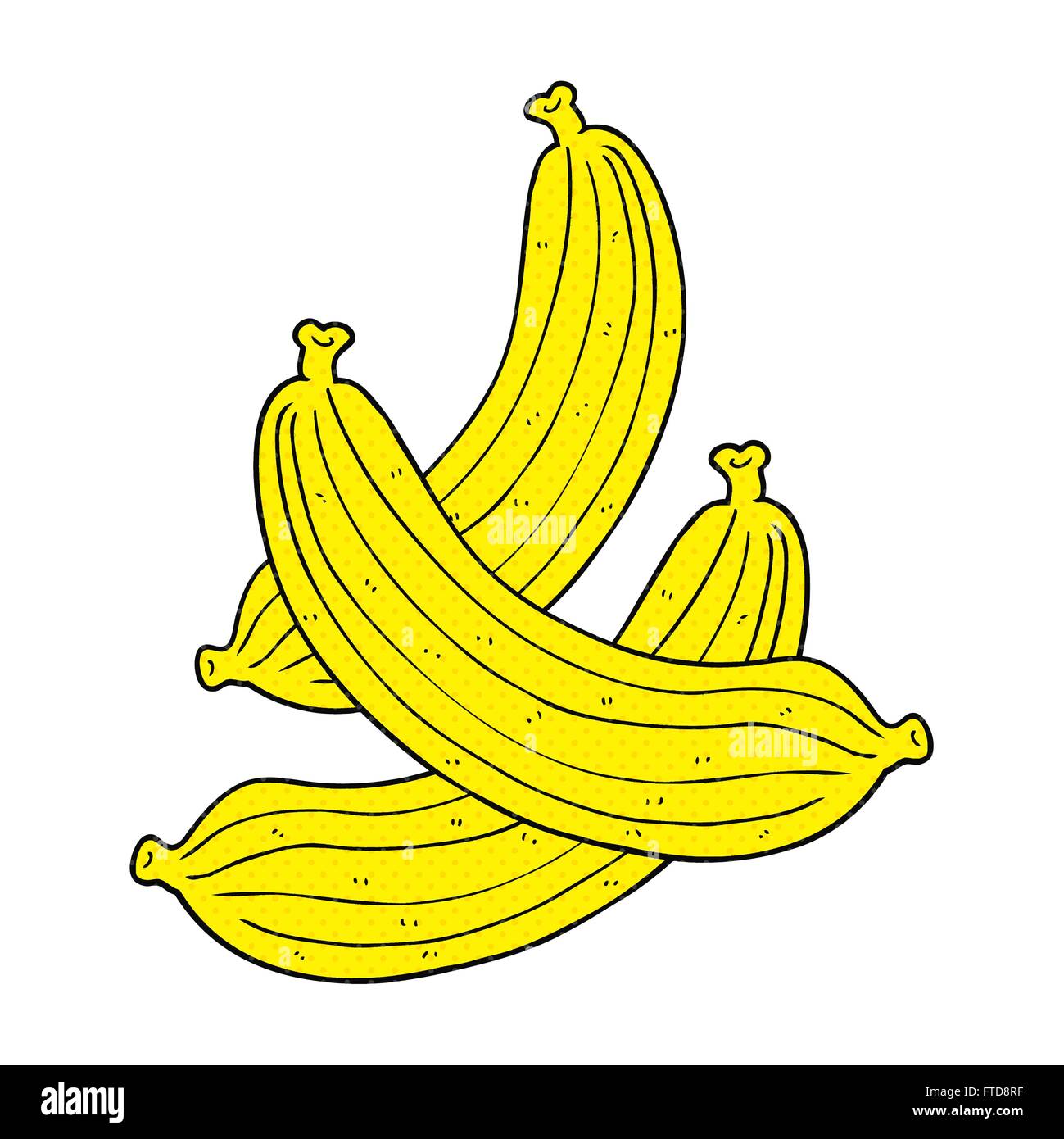 freehand drawn cartoon bananas Stock Vector Image & Art - Alamy