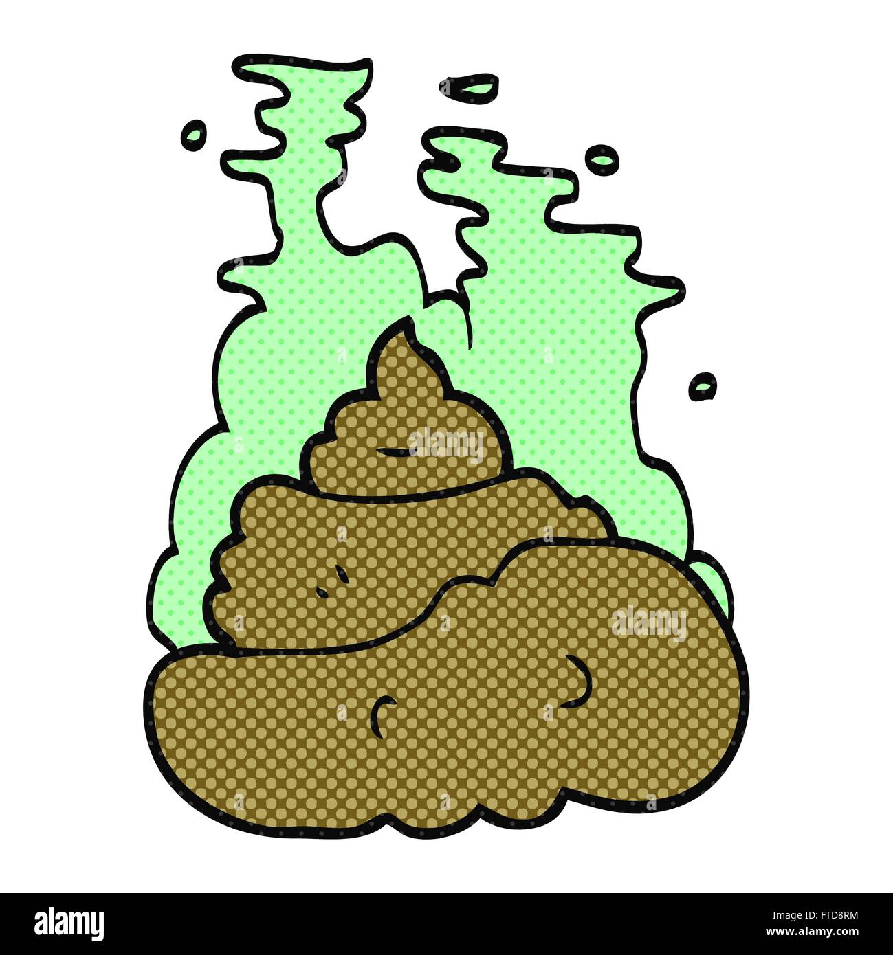 freehand drawn cartoon gross poop Stock Vector Image & Art - Alamy