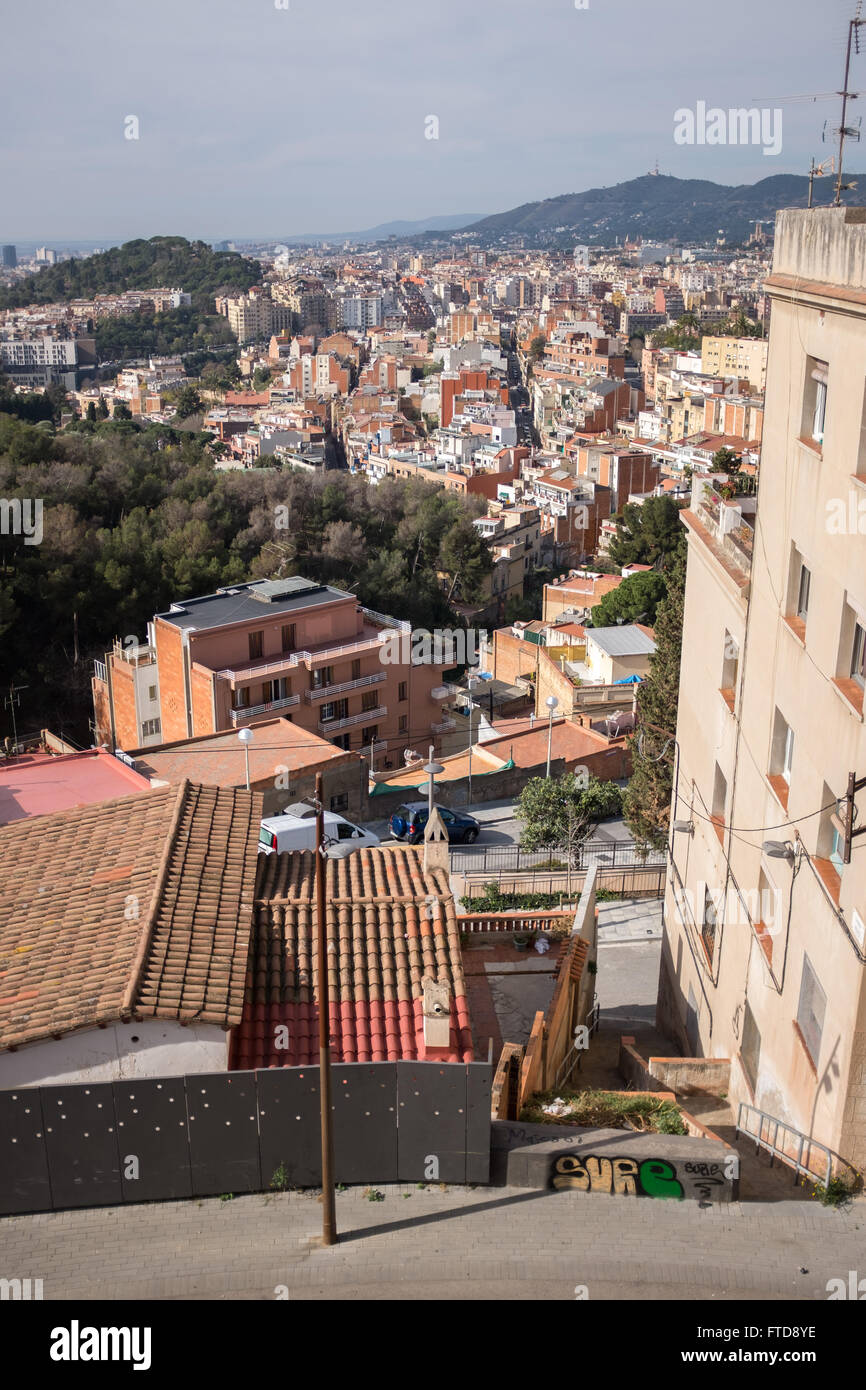 Barcelona city centre hi-res stock photography and images - Alamy