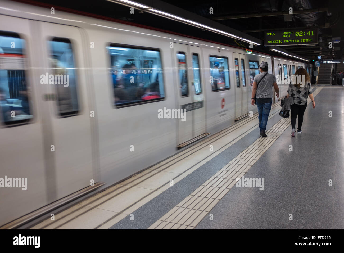 Barcelona rail network hi-res stock photography and images - Alamy