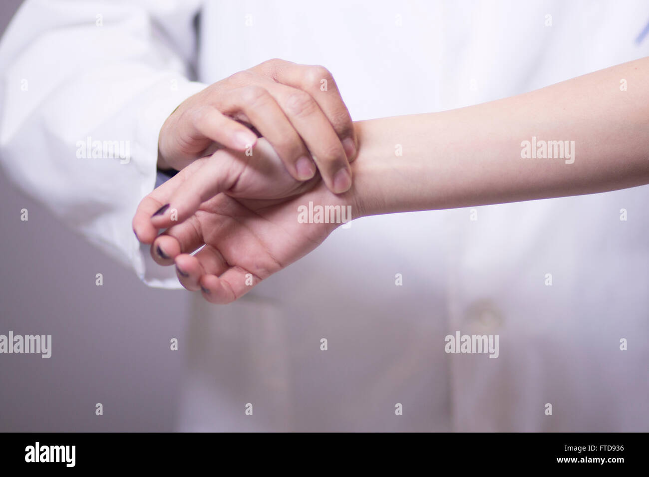 Traumatology and orthopedics surgeon in doctor and patient orthopedic ...