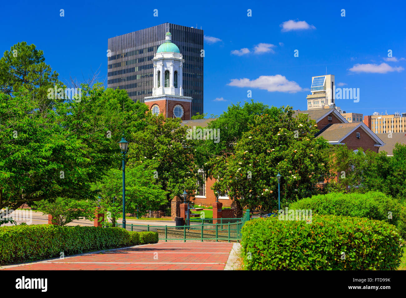 Augusta, Georgia, USA downtown scene at River Walk Stock Photo - Alamy