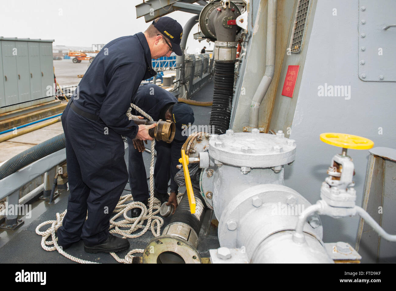 Gas turbine technician mechanical fireman hi-res stock photography and ...