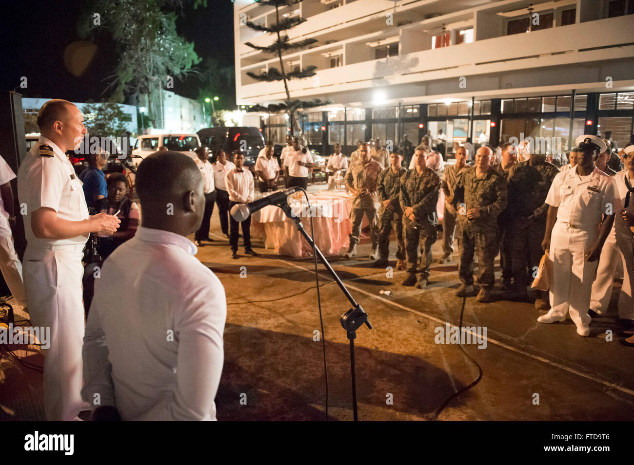 150306-N-JP249-095 LUANDA, Angola (March 6, 2015) U.S. Navy Cmdr ...
