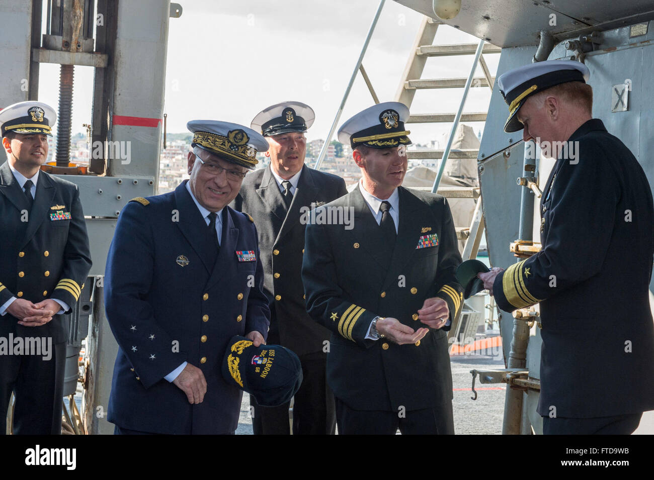 150309-N-XB010-057 GAETA, Italy (March 9, 2015) Commander, U.S. 6th ...