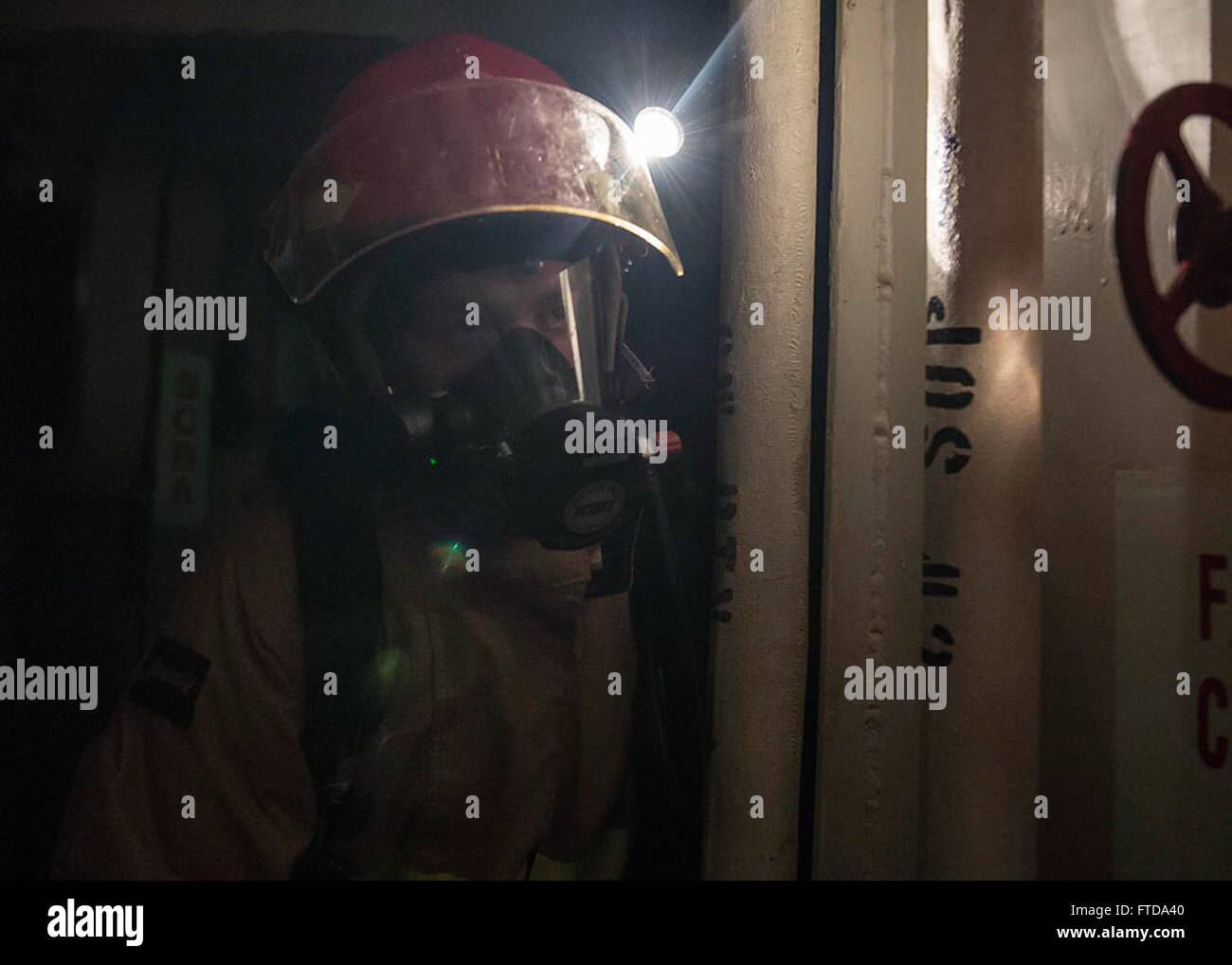 U S Navy Damage Control Fireman High Resolution Stock Photography and ...