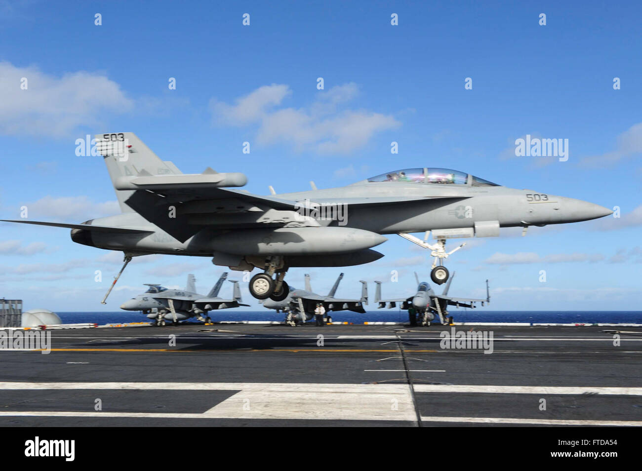150317-N-NY940-292 ATLANTIC OCEAN (March 17, 2015) An EA-18G Growler ...
