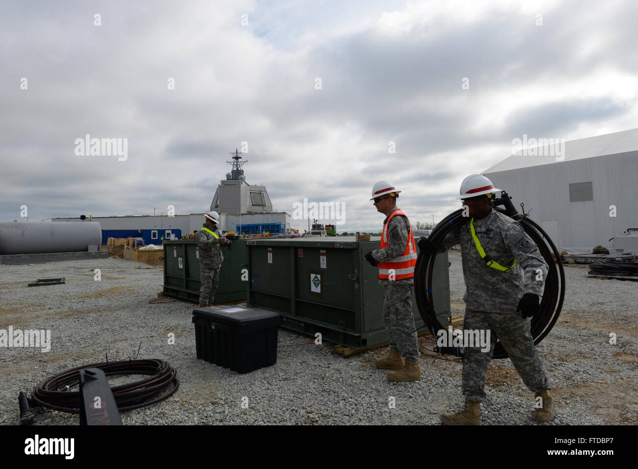 Naval Support Facility Deveselu Romania High Resolution Stock ...