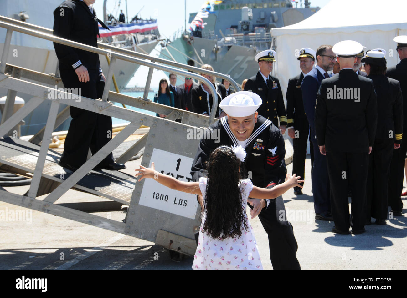 Sailors stationed naval station hi-res stock photography and images - Alamy