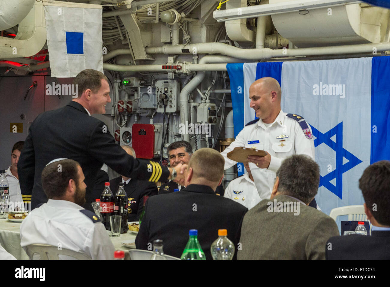 150501-N-XB010-556 SOUDA BAY, Greece (May 1, 2015) Israeli navy Cmdr ...